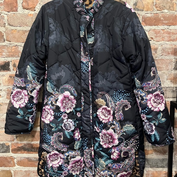 Johnny Was | Jackets & Coats | Nwt Johnny Was Vivi Reversible Puffer ...